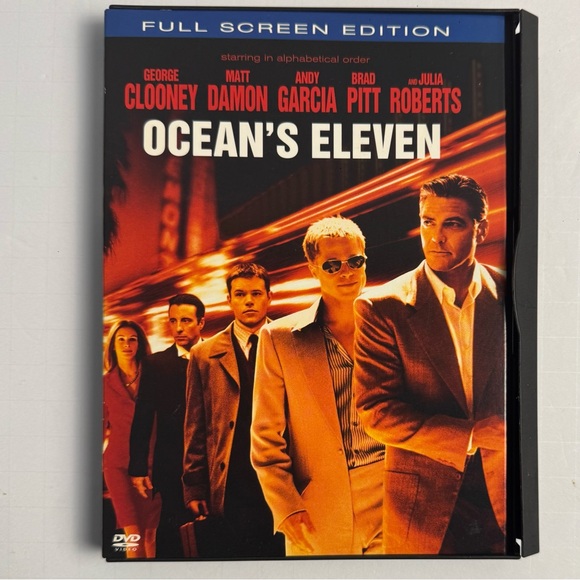 Media | Oceans Eleven Dvd Full Screen Edition | Poshmark